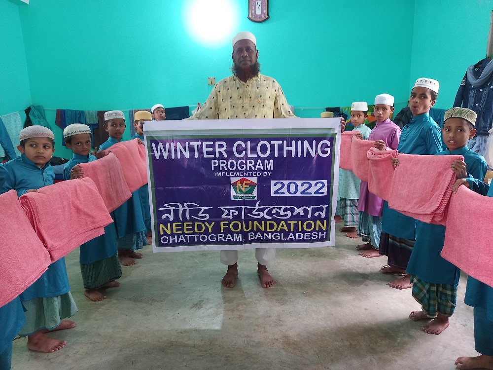 Winter Clothing Program - NEEDY FOUNDATION